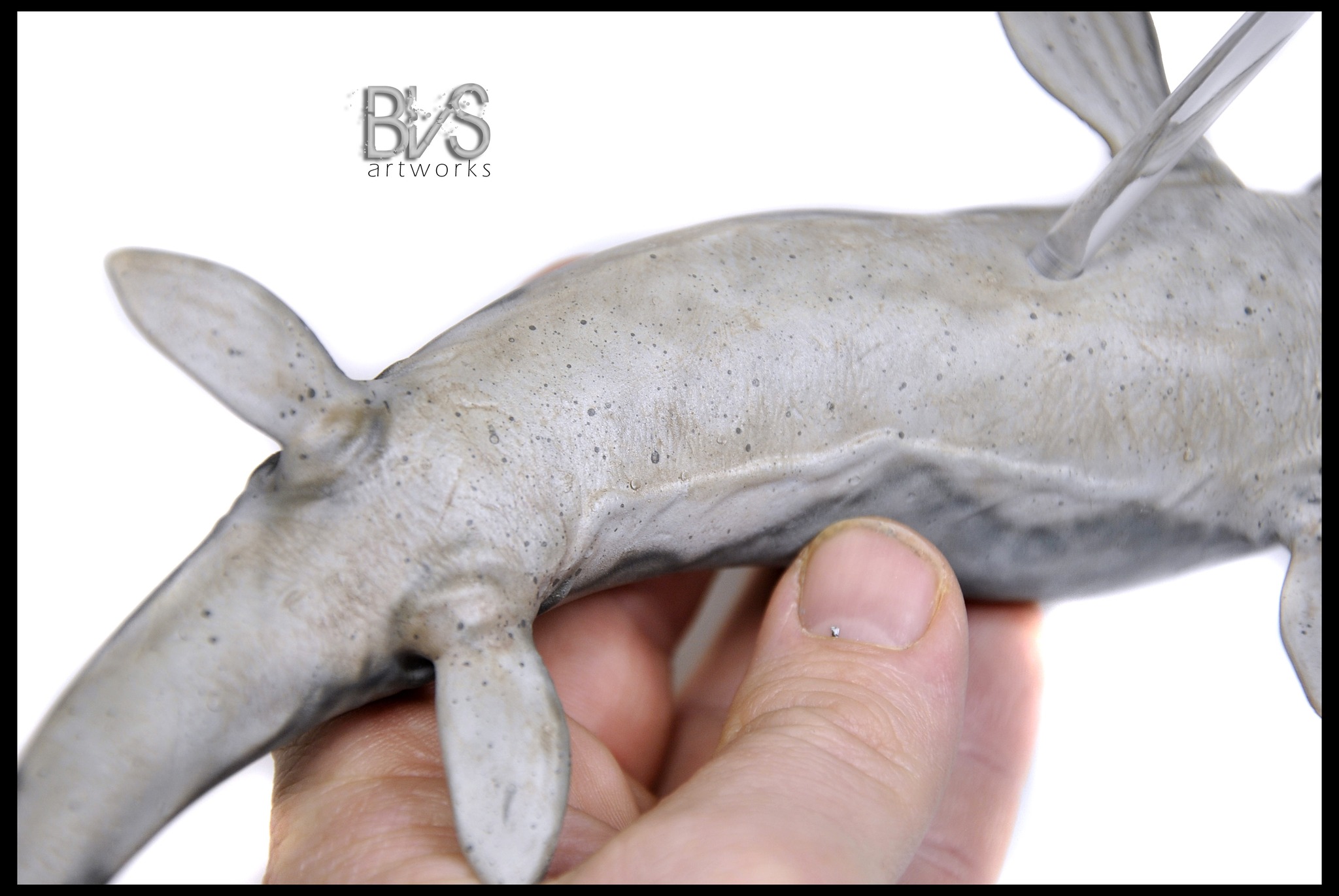 3D Printable Mosasaurus swimming - marine reptile by Dino and Dog