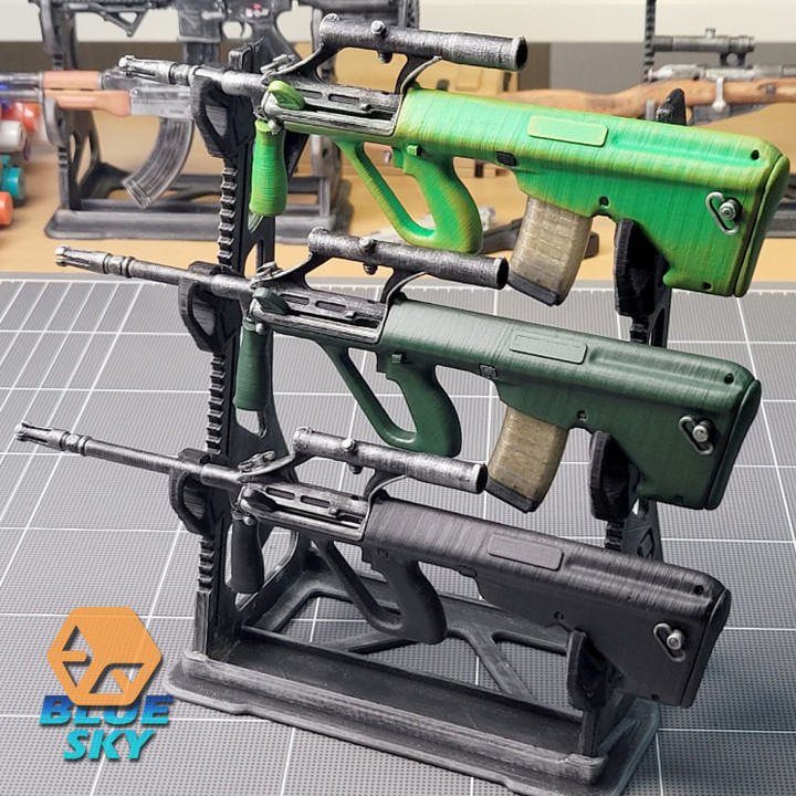3D Printable AUG A1 1/4 Scale by Sky Ha