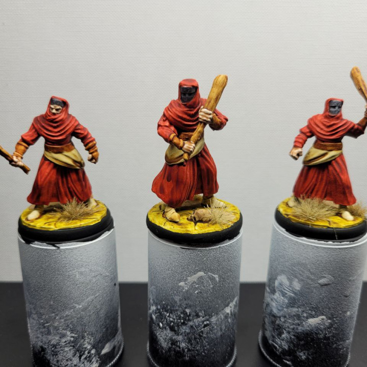 3D Print of Night's Cult Army Bundle (10 miniatures) - Part 2 – 3D ...