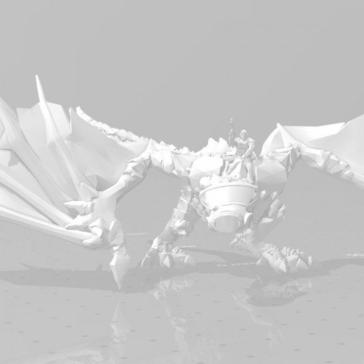 3D Printable MW5 Mod, Branth Rider (Aerial Beast Infantry) by Daedalus