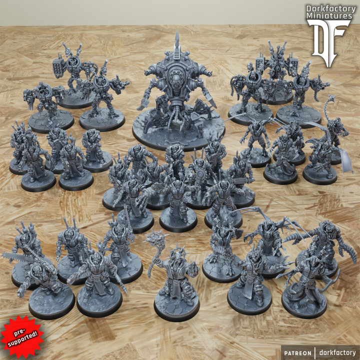 3D Printable The Dread Army: Start Printing Corrupted Void Commandos by ...