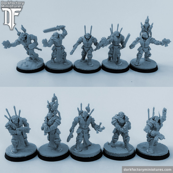 3D Printable The Dread Army: Start Printing Corrupted Void Commandos by ...