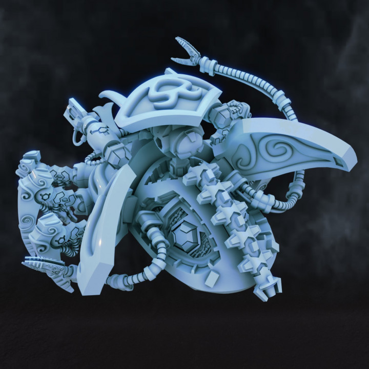 3D Printable Dekonstructor Skarab - Star Pharaohs by Star Pharaoh Foundry