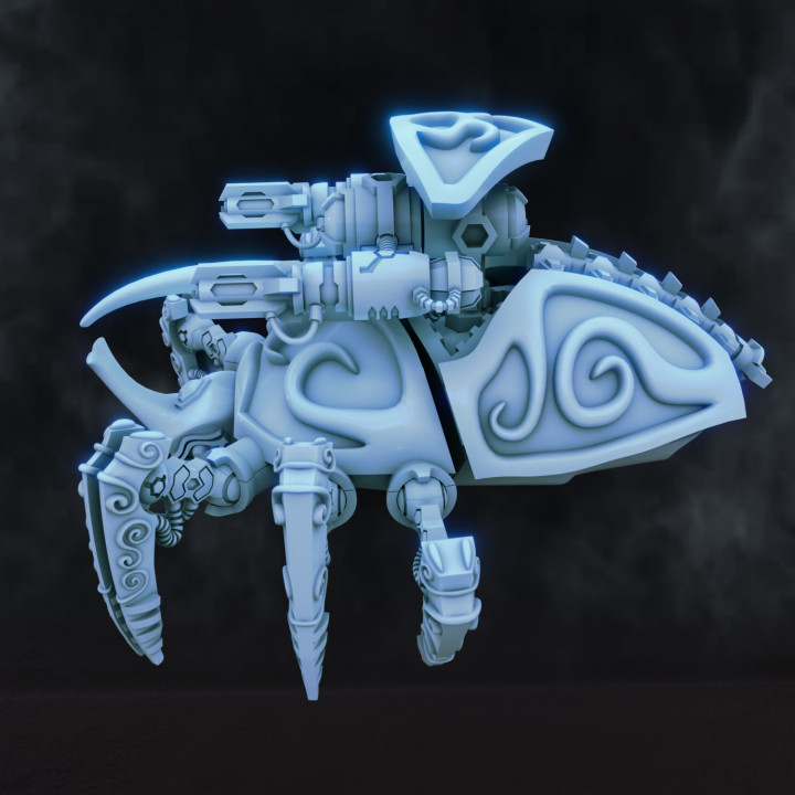 3D Printable Dekonstructor Skarab - Star Pharaohs by Star Pharaoh Foundry