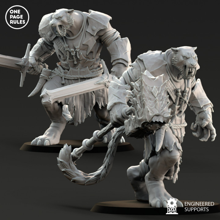 3D Printable Beastmen - Army Bundle #1 by One Page Rules