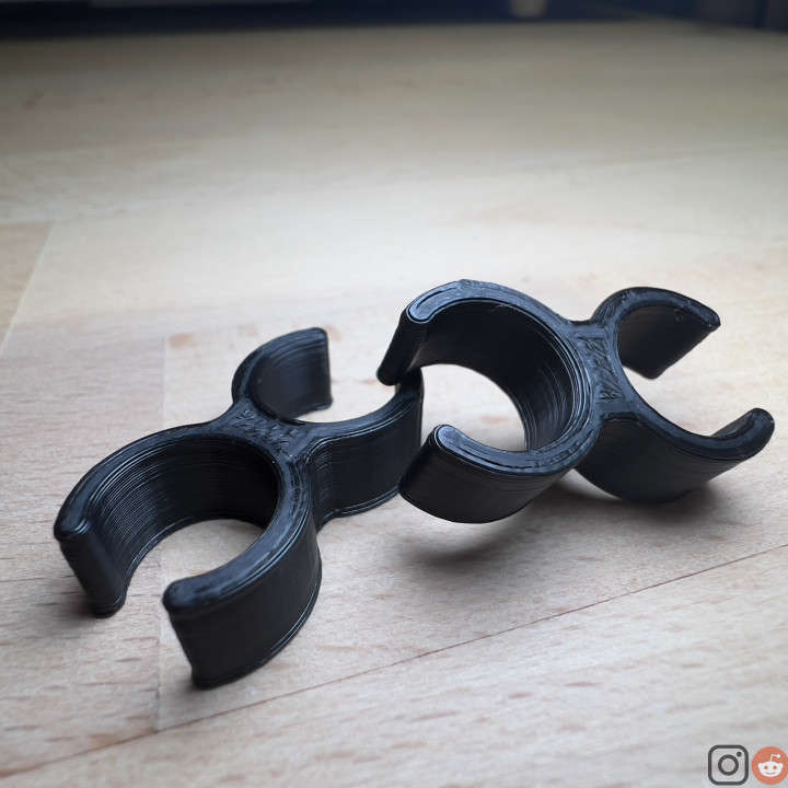 3D Printable AIO Watercooling tube clamps by Luis Garcia