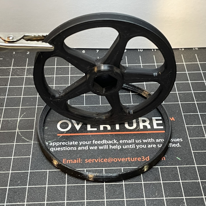 3D Printable Drag Slash Front Runner Wheel by Josh