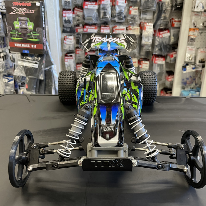 3D Printable Drag Slash Front Runner Wheel by Josh