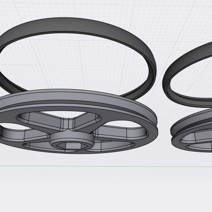 3D Printable Drag Slash Front Runner Wheel by Josh