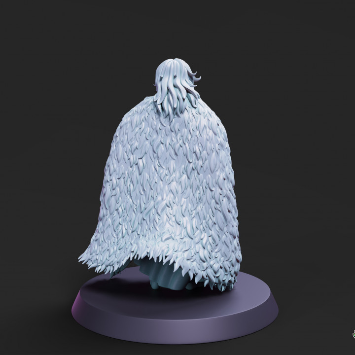 3D Printable Fey Guide Pose 1 - 4 Variants and Pinup by PSMiniatures