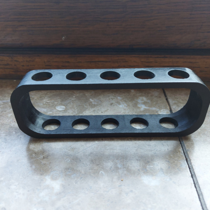 3D Printable Test or blood tube holder by Roeland Bouljon