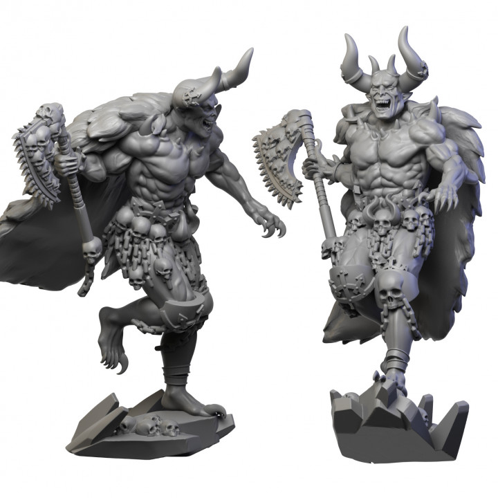 3D Printable Demon Lord by Sergeant Hammer