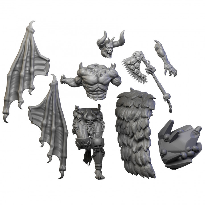 3D Printable Demon Lord by Sergeant Hammer