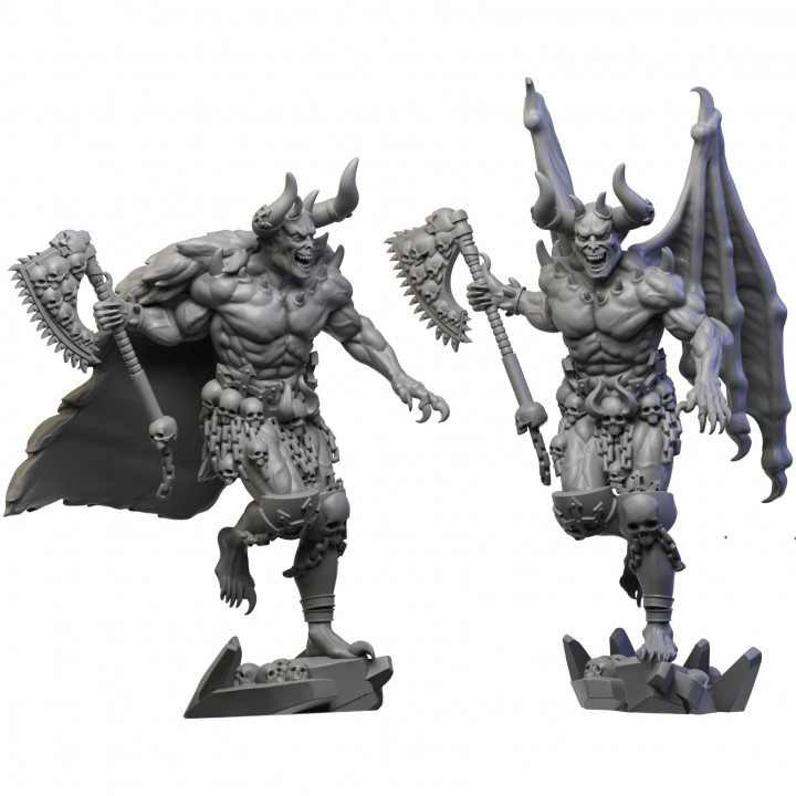 3D Printable Demon Lord by Sergeant Hammer