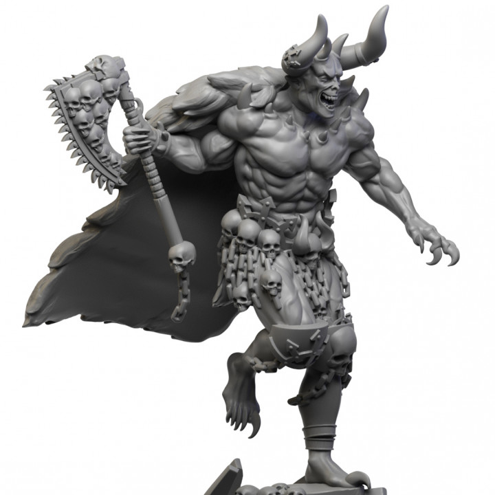 3D Printable Demon Lord by Sergeant Hammer