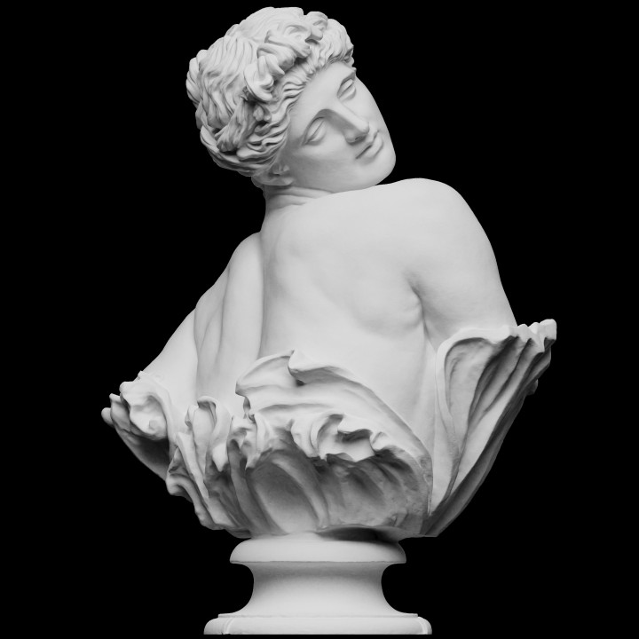 3D Printable Clytie by Watts Gallery