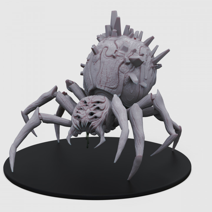 3D Printable Corrupted Giant Spider by Anima Games
