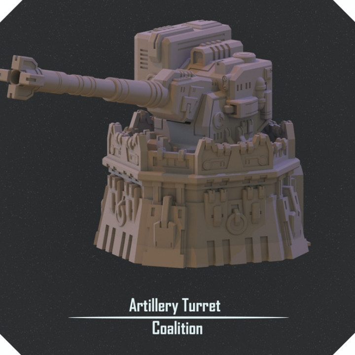 3D Printable Artillery by Vesper Project