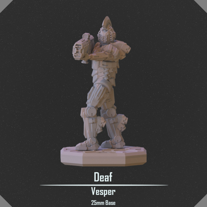 3D Printable Deaf by Vesper Project