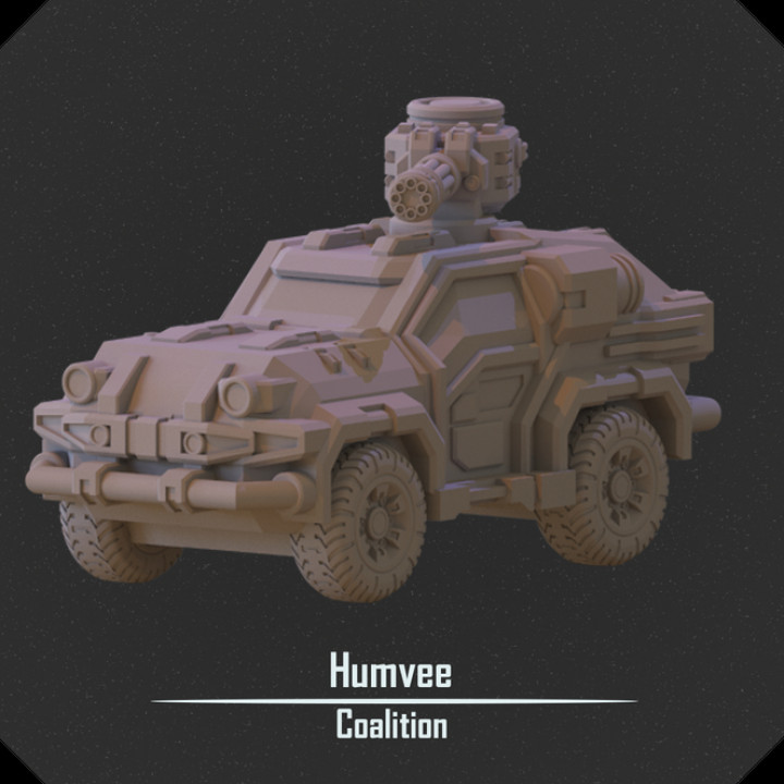 3D Printable Humvee by Vesper Project