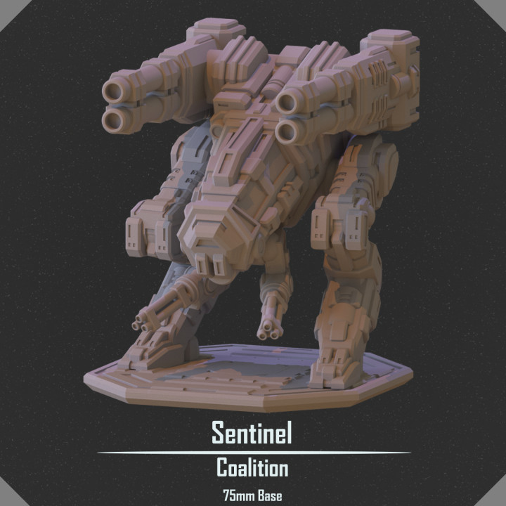 3D Printable Sentinel by Vesper Project