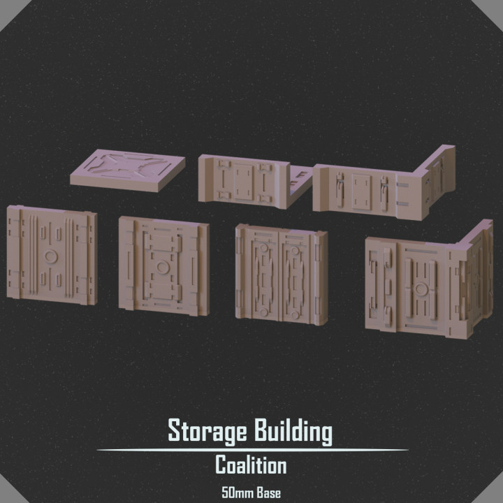 3D Printable Storage Building by Vesper Project