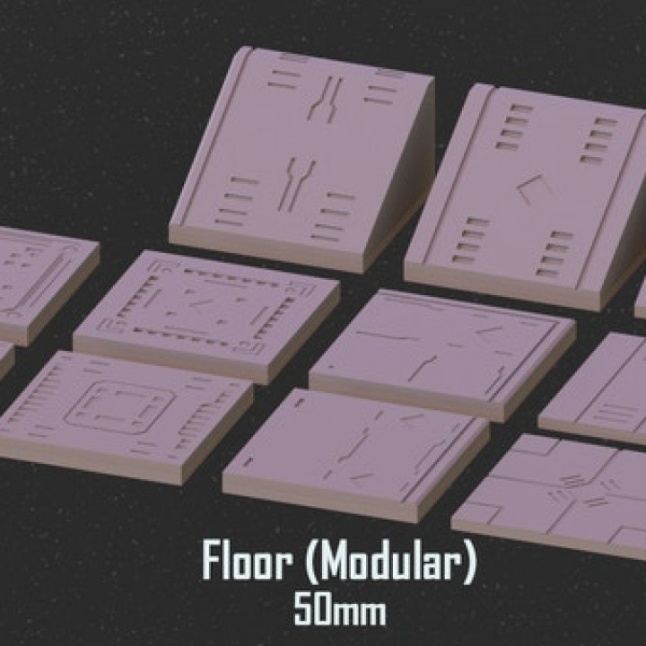 3D Printable Floor Modular by Vesper Project