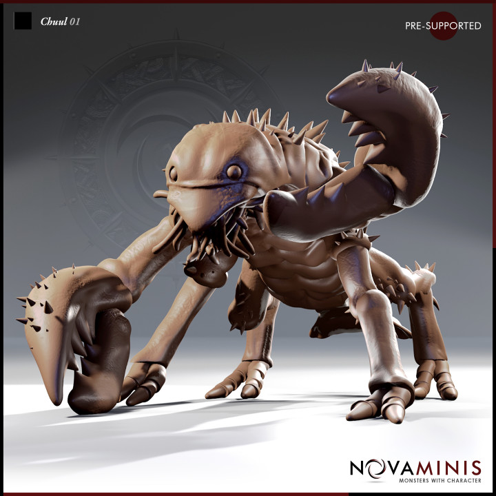 3D Printable Chuul 01 by NOVAMINIS