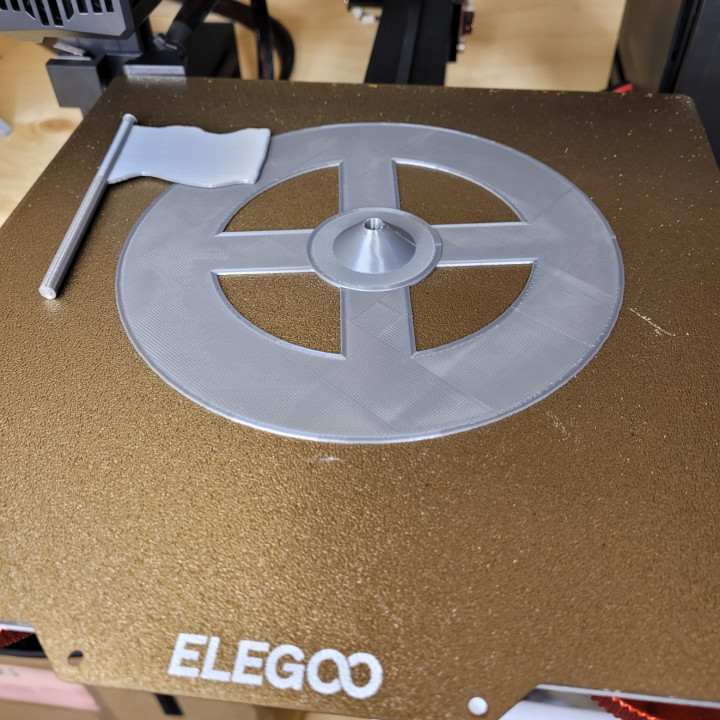 3D Printable Objective Markers with Flags by Jacob Wiens