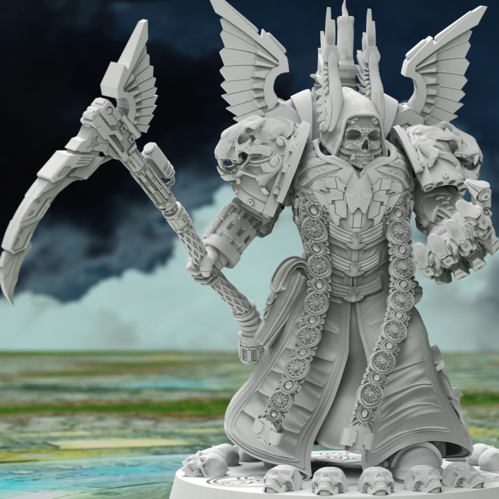 3D Printable Angelic Soul Reaper by Atlan Forge