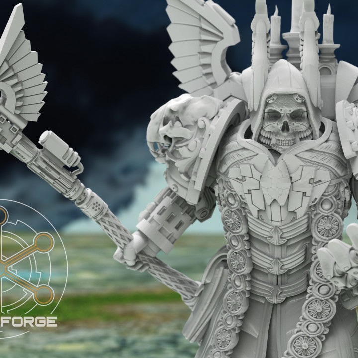 3D Printable Angelic Soul Reaper by Atlan Forge