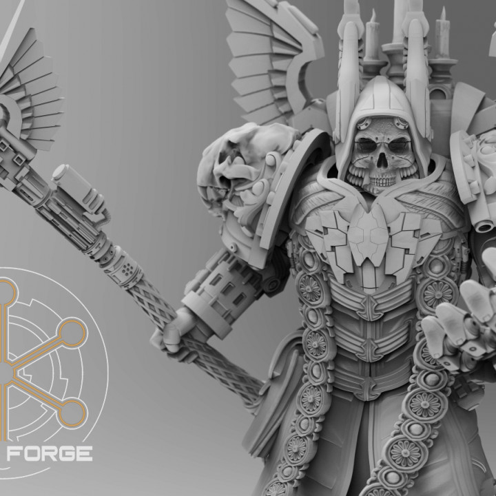 3D Printable Angelic Soul Reaper by Atlan Forge