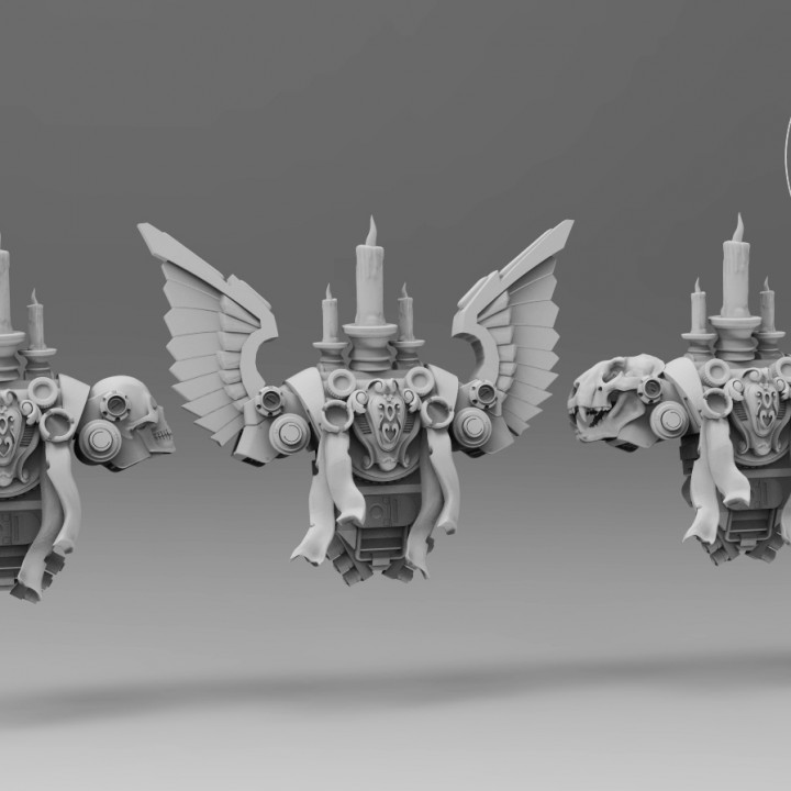 3D Printable Angelic Soul Reaper by Atlan Forge