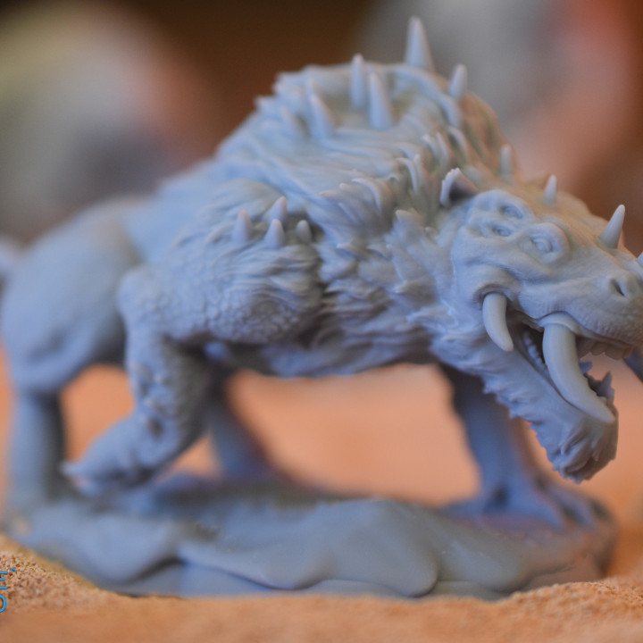 3D Printable Corrupted Beast - Pre-Supported by Arcane Hound