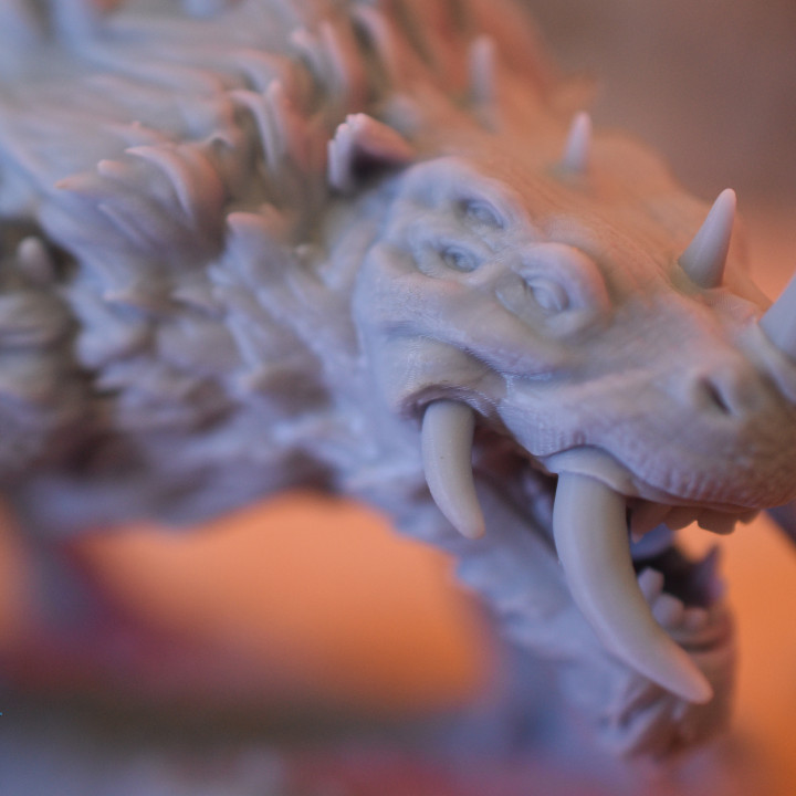 3D Printable Corrupted Beast - Pre-Supported by Arcane Hound