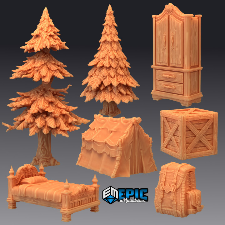 3D Printable Rodent Wars Set / Easter Monster Collection / Mimic Rabbit ...