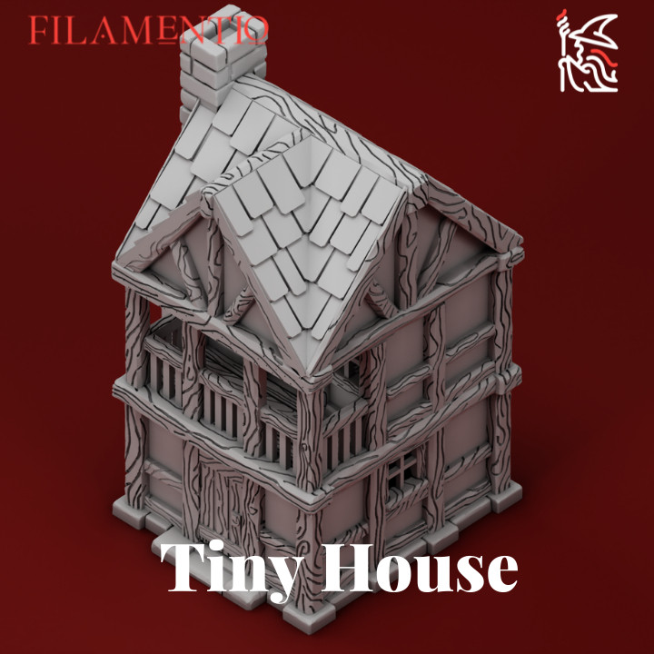 3D Printable Tiny House by Filamentio