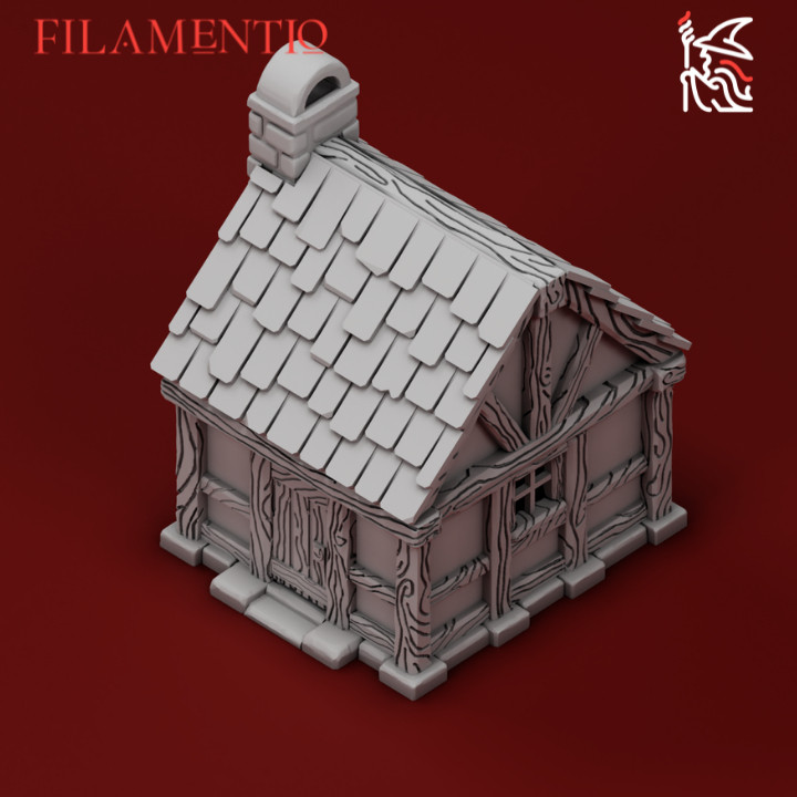 3D Printable Tiny House by Filamentio