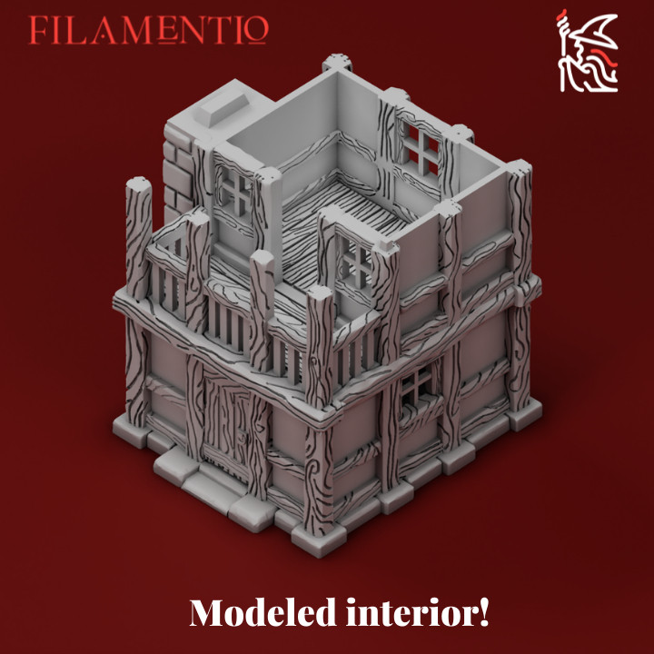3D Printable Tiny House by Filamentio