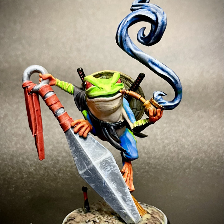 3D Print of Ninja Frog by dmcclain