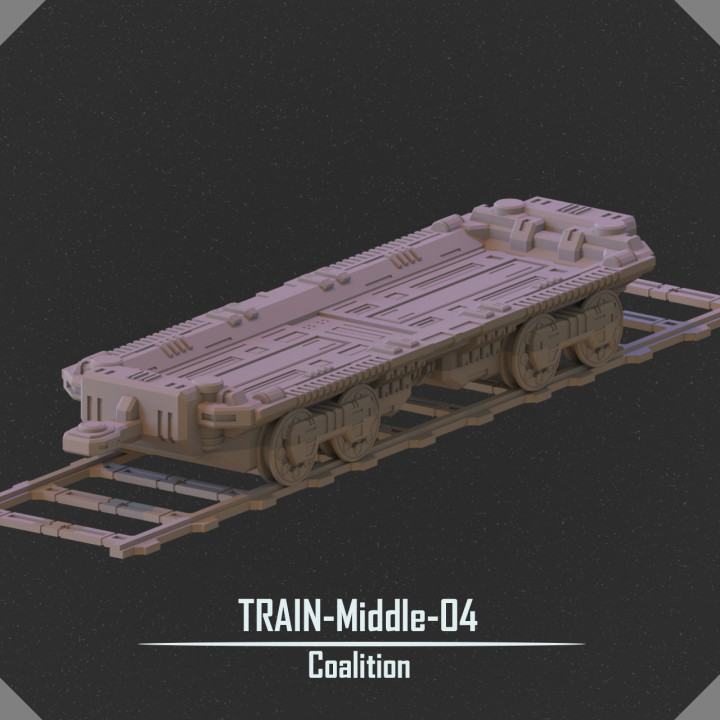 3D Printable Train by Vesper Project