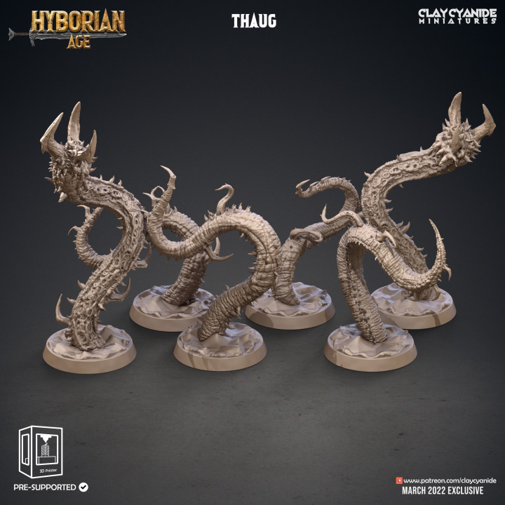 3D Printable Thaug by Clay Cyanide Miniatures