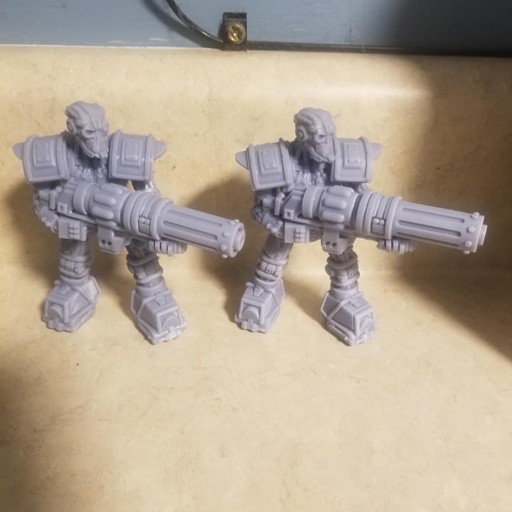 3D Print of XYZ MEK WARRIOR - RUGPULL by Jgevers