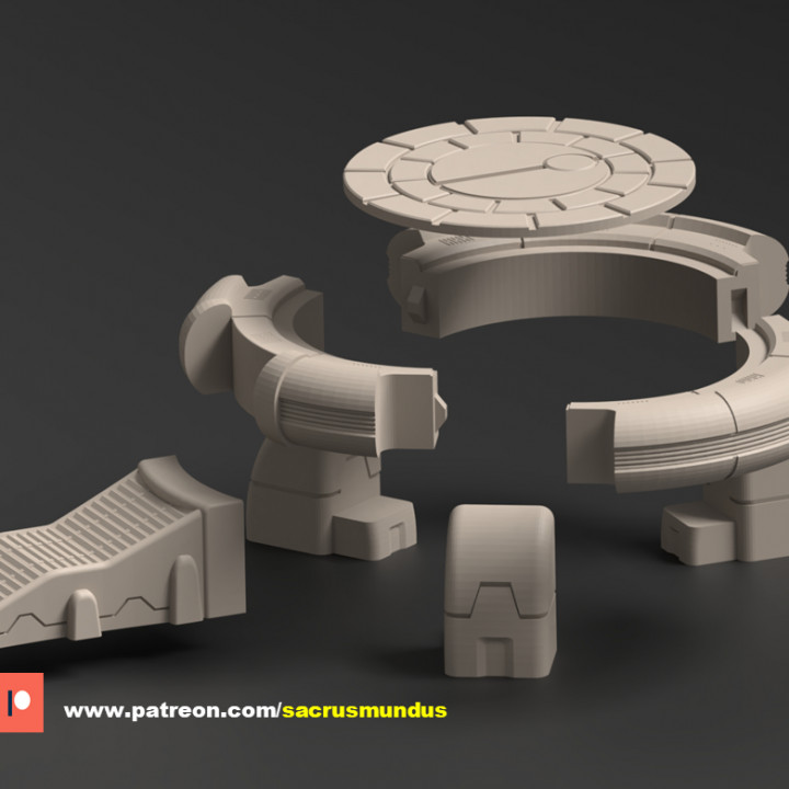 3D Printable Talussa Prime. Shattered by Conflict 3D Printing Designs ...