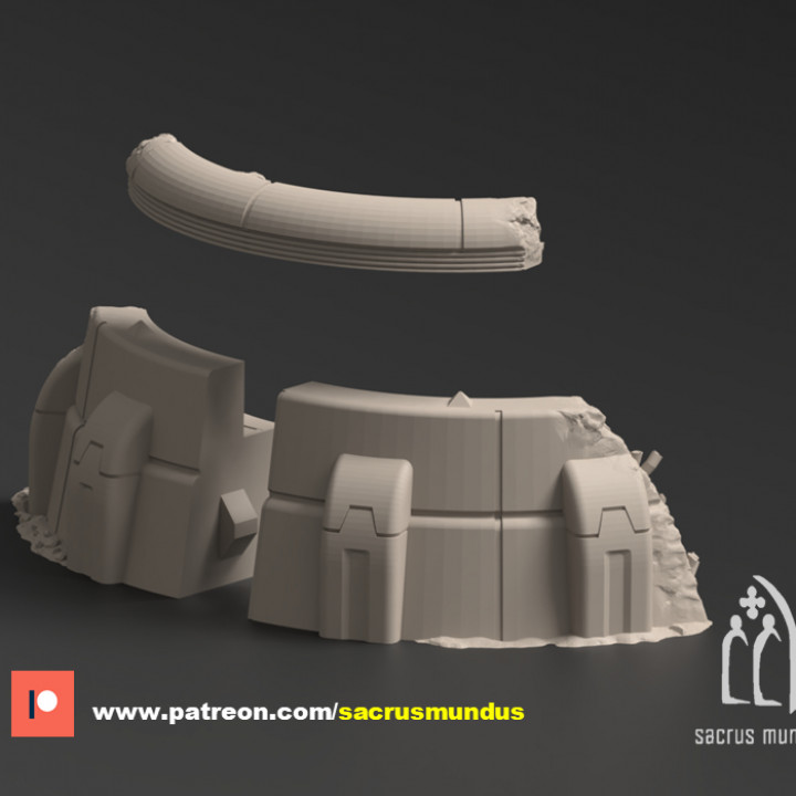 3D Printable Talussa Prime. Shattered by Conflict 3D Printing Designs ...