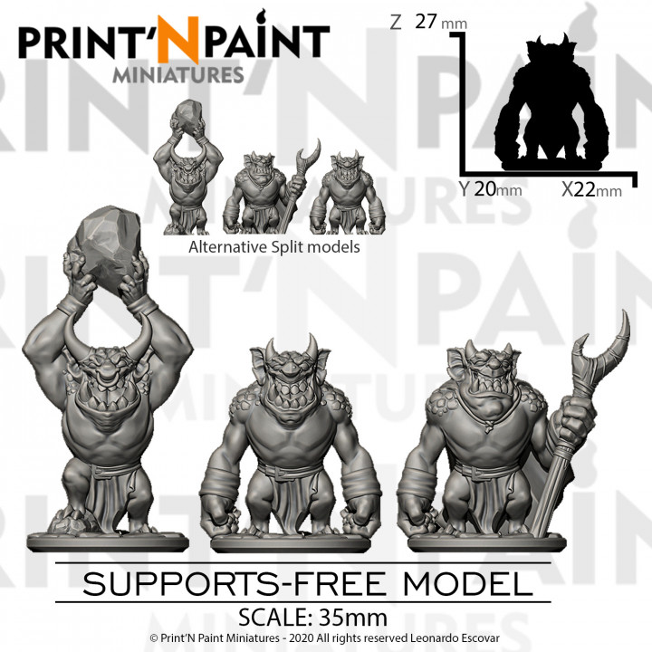 3D Printable 5 Mini Bundle - Profane Sanctuary by Leonardo Escovar