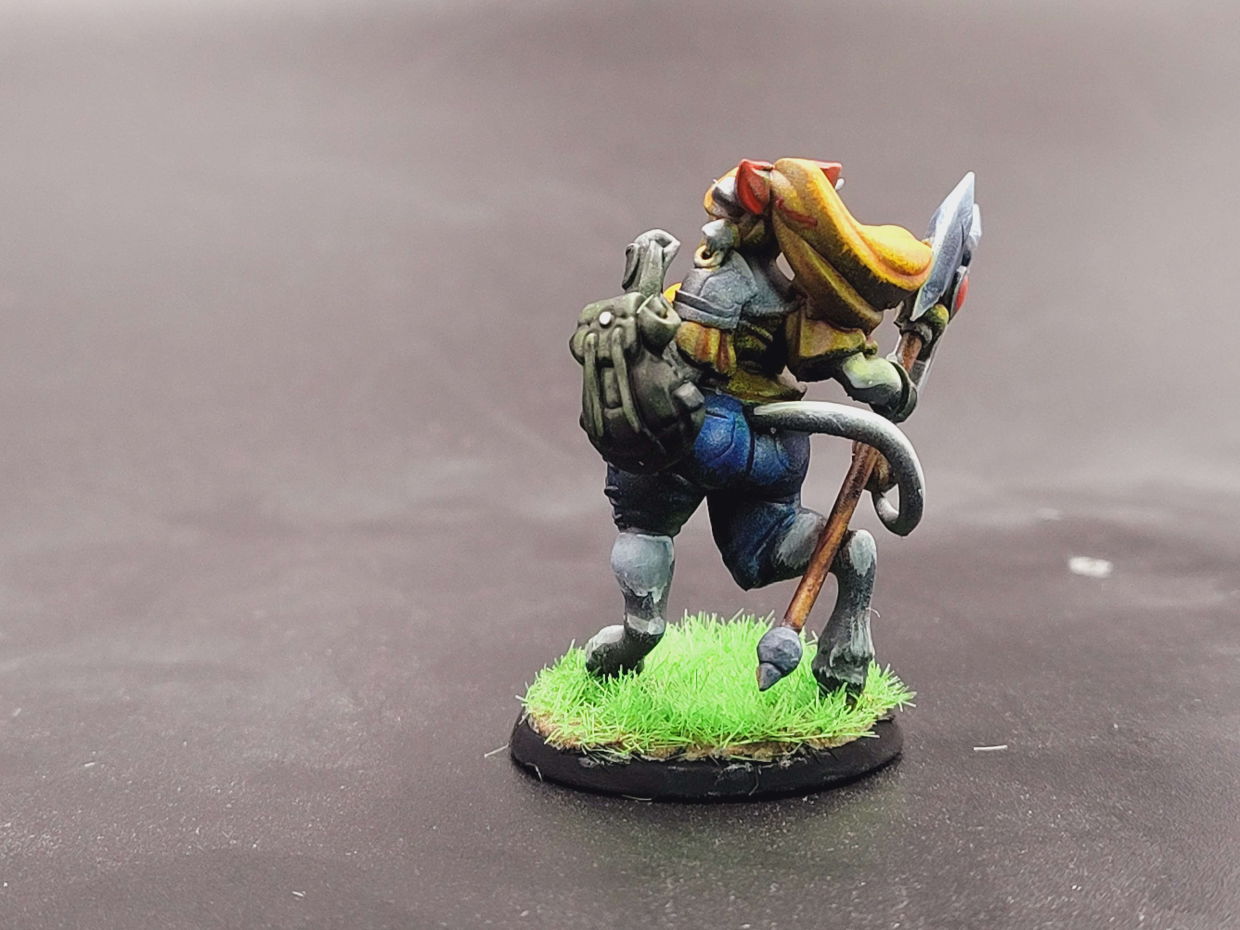 3D Printable Belle, the Holstaur Fighter by Twin Goddess Miniatures