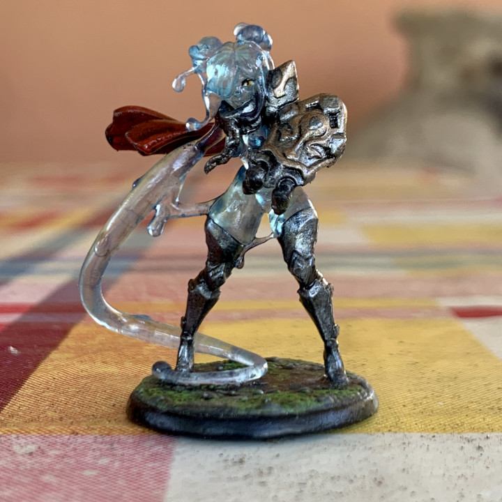 3D Print of Jam, the Slime Fighter by Smaugher