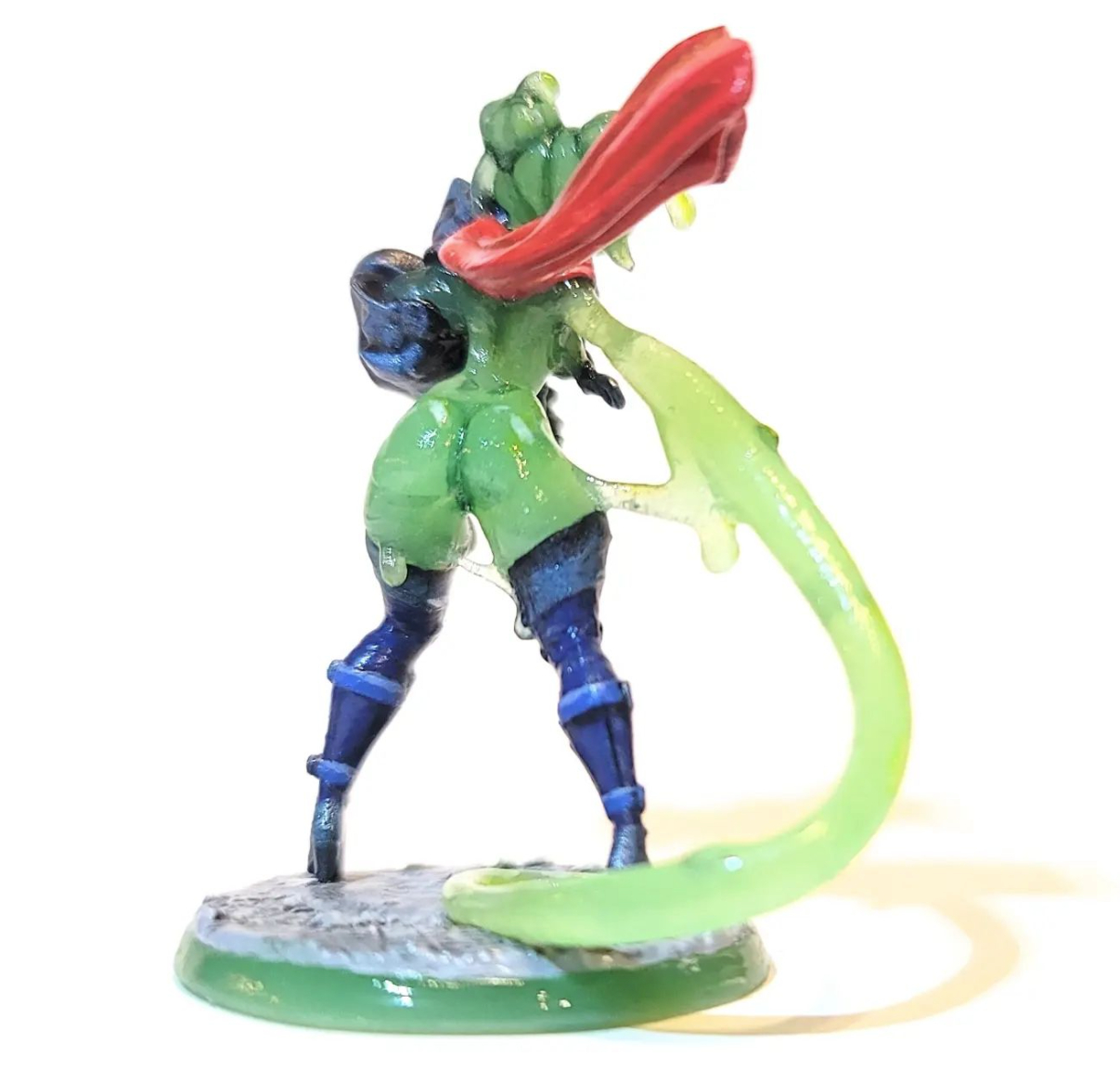 3D Printable Jam, the Slime Fighter by Twin Goddess Miniatures