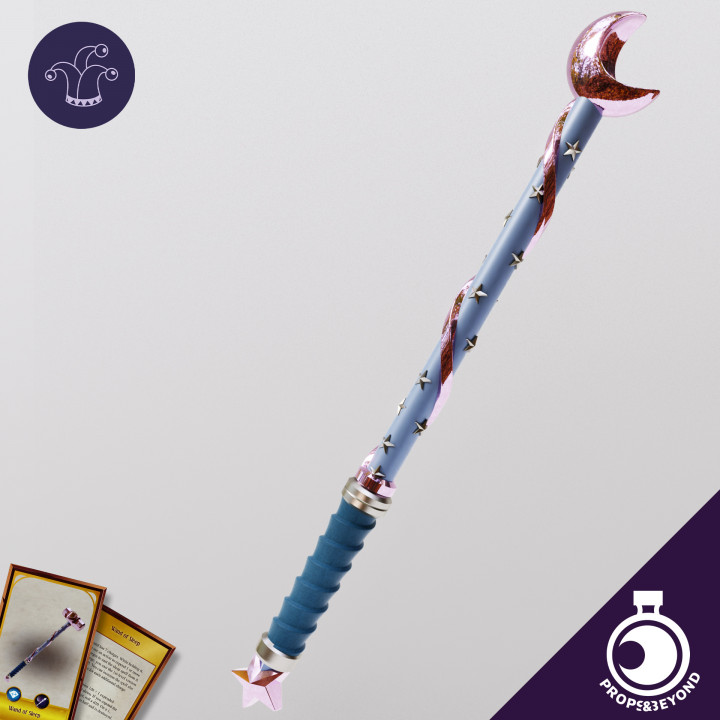 3D Printable Wand of Sleep by Props&Beyond
